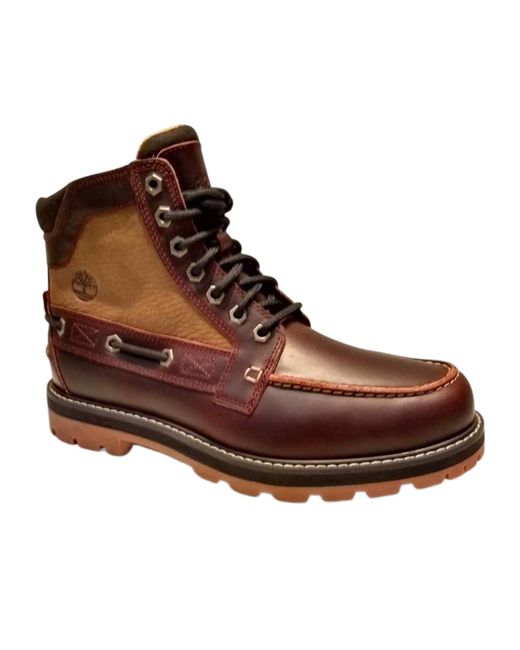 Timberland Lacing Short Boots in Brown for Men | Lyst