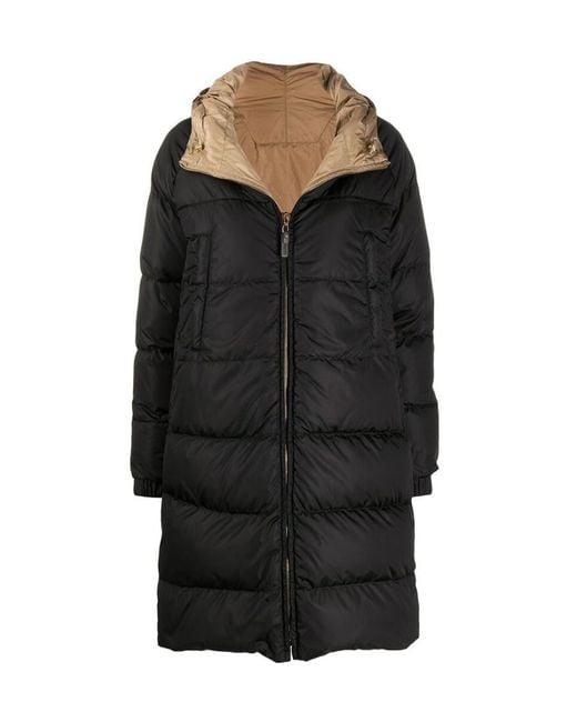 Max Mara Wear A Down Jacket On Both Sides in Black | Lyst