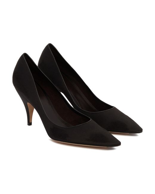 The Row Logo High Heels in Black | Lyst
