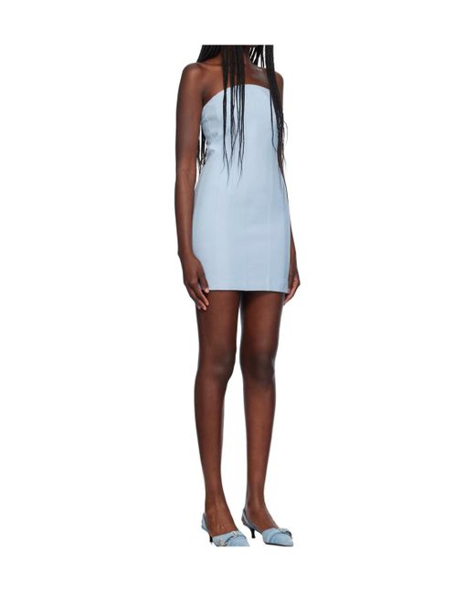 Amiri Corset Mini Dress in White | Lyst