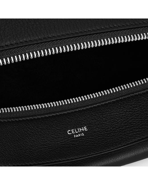 Celine Romy Logo Shoulder Bag in Black for Men | Lyst