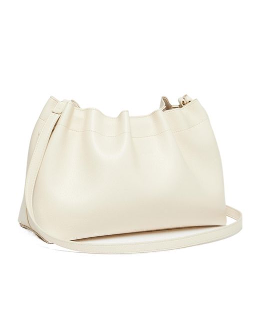Marella Gathered Bag in Natural | Lyst