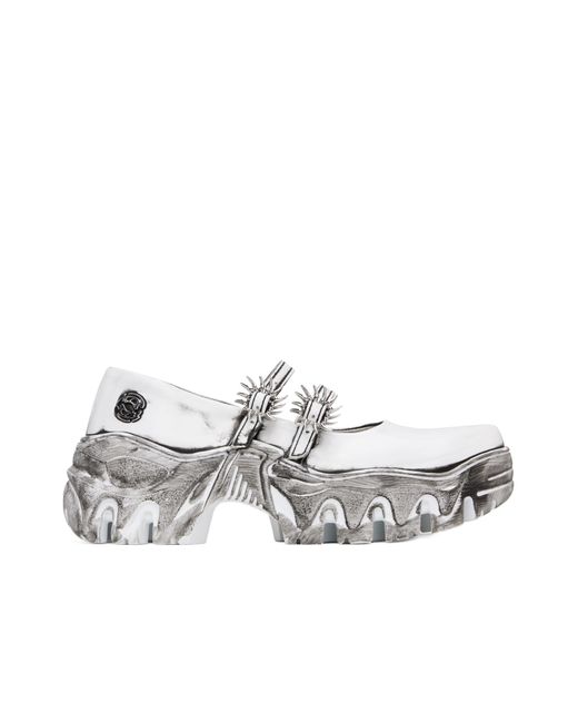 Rombaut Mj Mary Jane in White | Lyst