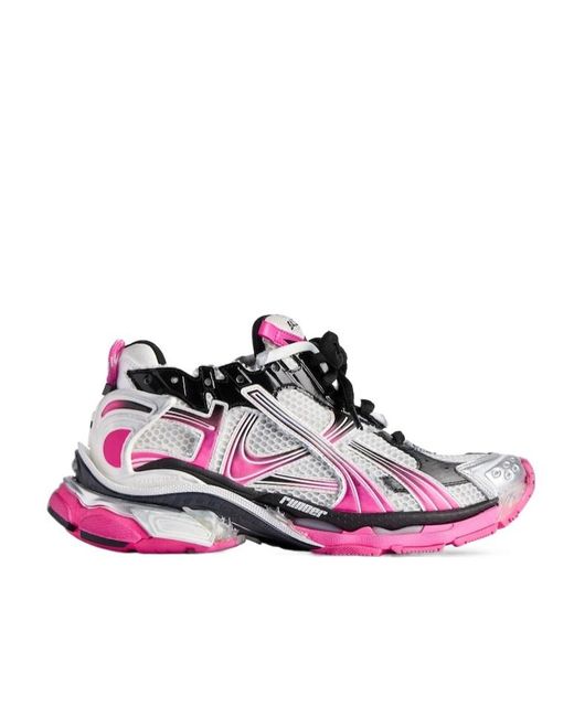 Balenciaga Runner Gradient Trainers in Pink | Lyst