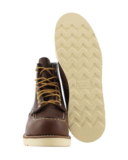 Red Wing Lacing Ankle Boots in Brown for Men | Lyst