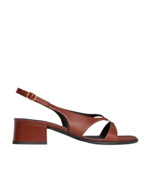 Celine Clemence High Heel Sandals in Black | Lyst