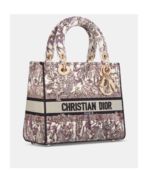 Dior Medium Lady D-Lite Bag | Lyst