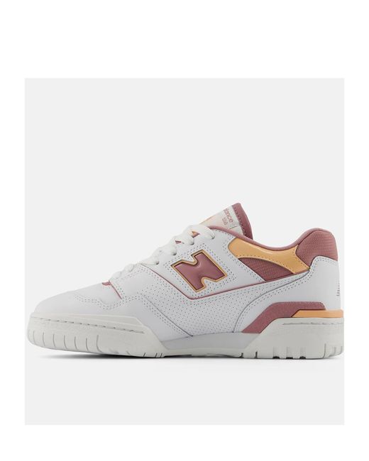 New Balance 550 Panelled Sneakers in Gray | Lyst