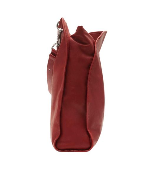 Burberry Small Shield Twin Shoulder Bag in Red | Lyst