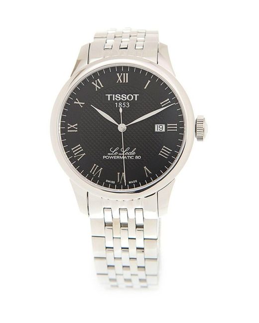 Tissot Series Of Lilock Logo Automatic Movement Fashion Watches in Gray ...