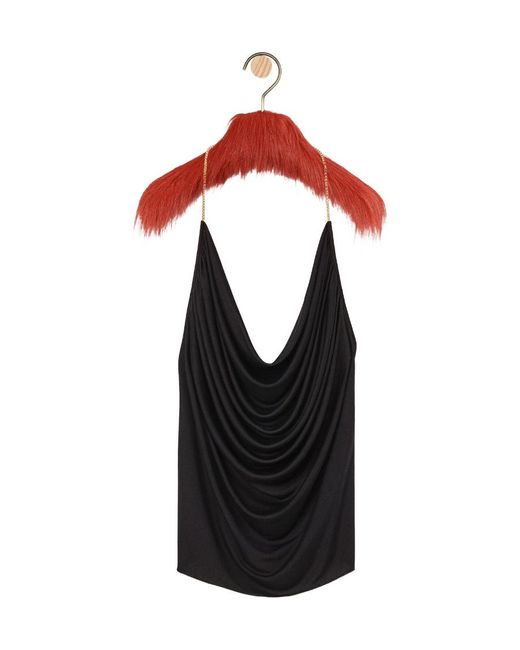 Loewe Chain Pendant Sling in Black | Lyst