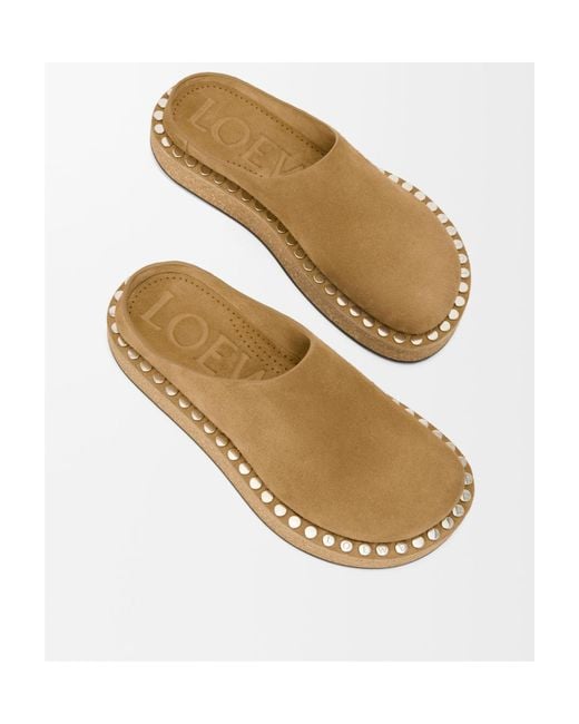 Loewe Slingback Mules in Brown for Men | Lyst