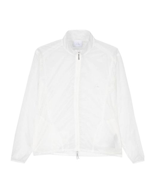 Roa Long-Sleeved Transparent Jacket in White for Men | Lyst