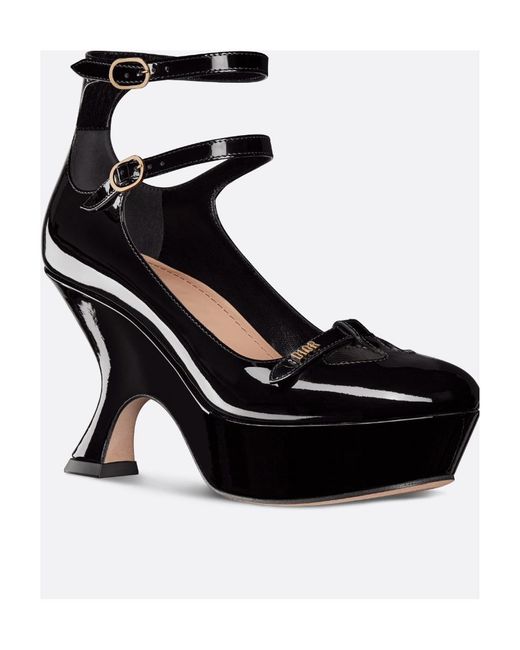 Dior Logo High Heels in Black | Lyst