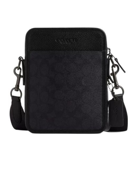 COACH Sullivan Crossbody Bag in Black | Lyst