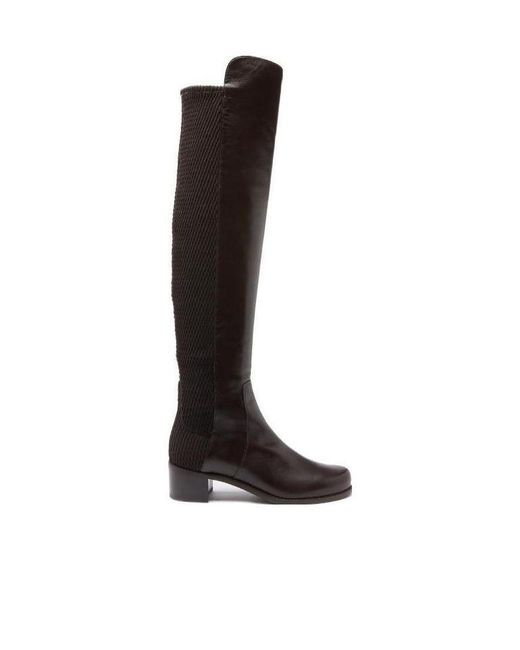 Stuart Weitzman Reserve Knee-High Boots in Black | Lyst
