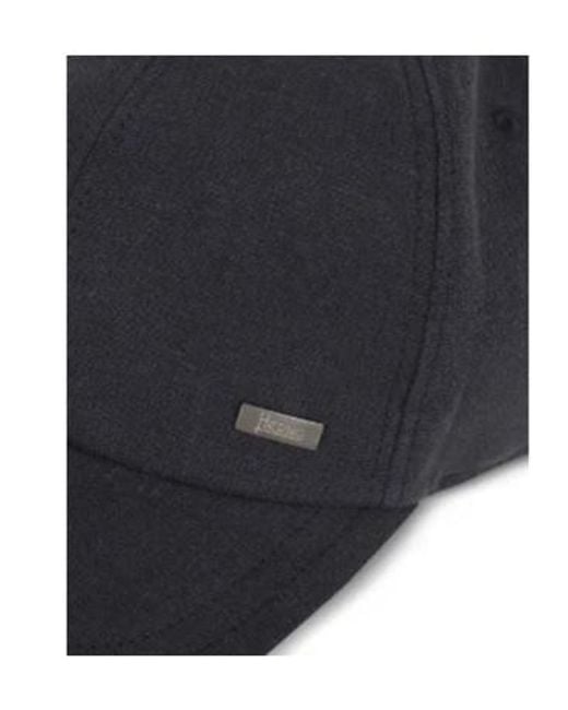Herno Logo Baseball Hat in Black for Men | Lyst UK