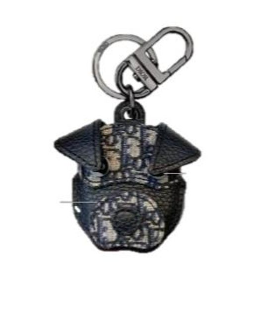 Dior Bobby Key Ring For Airtag in Black for Men | Lyst