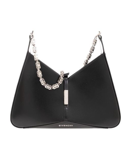 Givenchy Cut-Out Small Shoulder Bag in Black | Lyst
