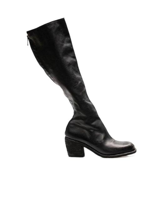 Guidi Sb10 Rear Zipper Boots in Black | Lyst