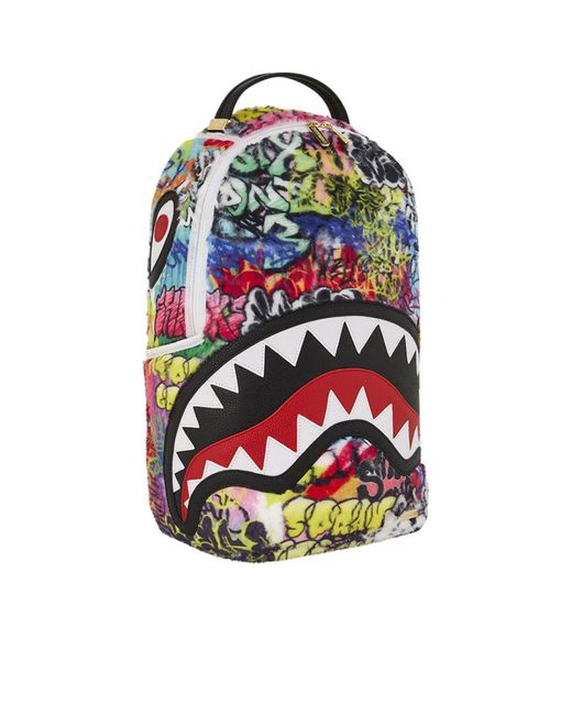 Sprayground Hand-Held Backpack in White | Lyst
