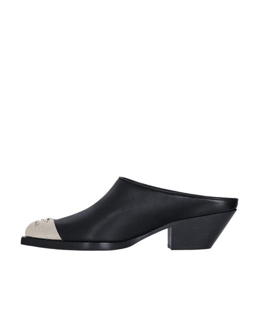 Givenchy Western Mules in Black | Lyst