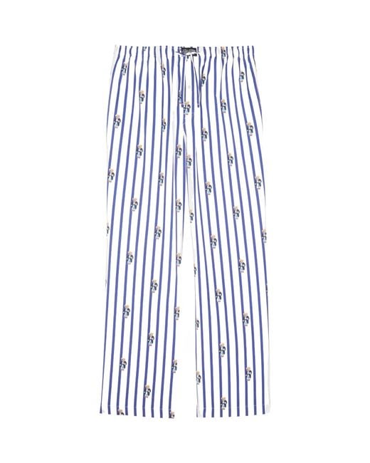 Polo Ralph Lauren Striped Pajama Pants in Blue for Men | Lyst