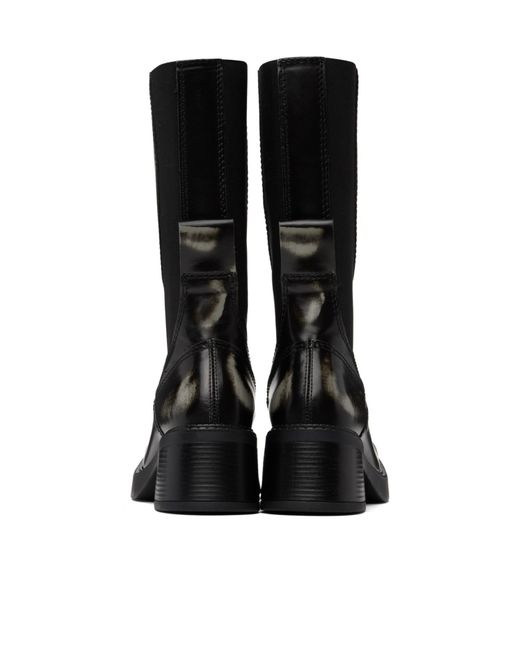 Miista Square-Toed Short Boots in Black | Lyst