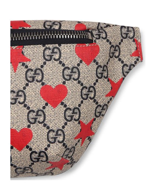 Gucci Printed Gg Waist Pack in Pink | Lyst