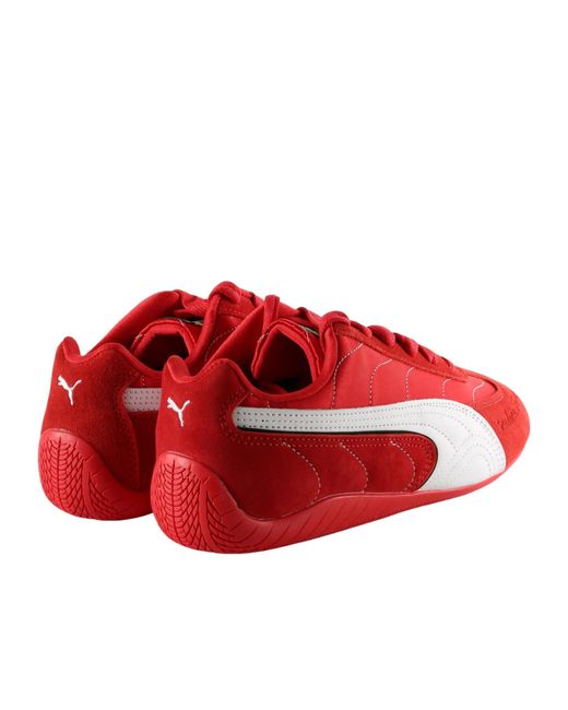 PUMA Scuderia Ferrari Monza Sneakers in Red for Men | Lyst