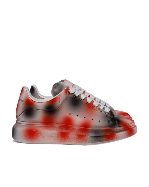 McQueen Logo Board Shoes in Red for Men | Lyst