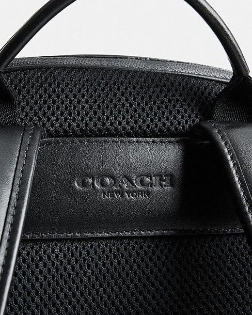 COACH Iconic Charter Backpack in Gray for Men | Lyst