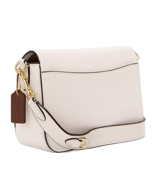 COACH Logan Mailman Bag in Natural | Lyst