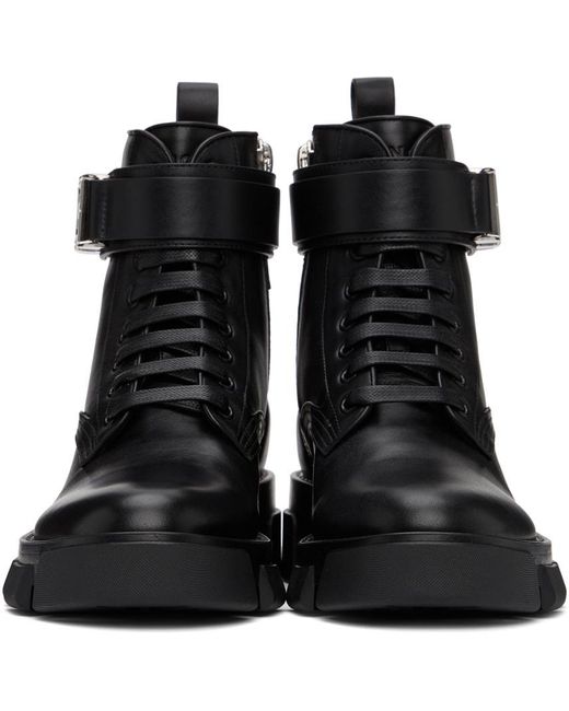 Givenchy Side Zipper High Upper Shoes in Black | Lyst