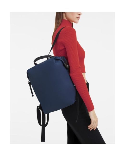 Longchamp Le Pliage Energy Backpack in Blue | Lyst