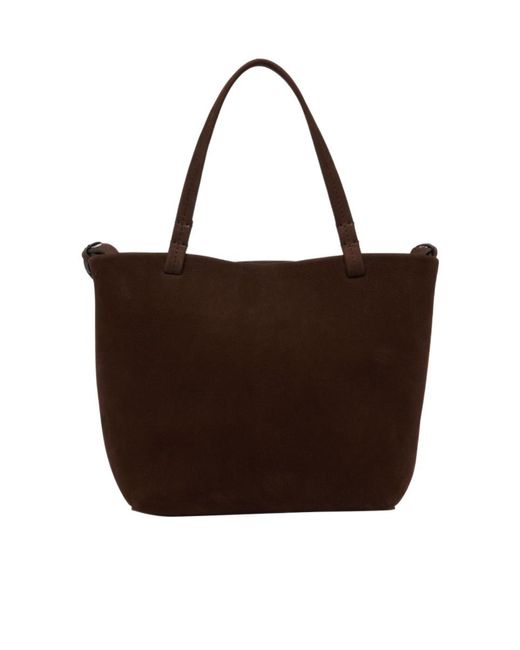 The Row Small Park Shoulder Bag in Brown | Lyst