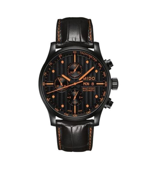 MIDO Multifort Watch in Black | Lyst
