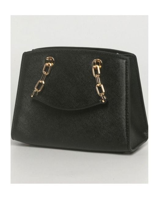 MICHAEL Michael Kors Logo Decal Shoulder Bag in Black | Lyst