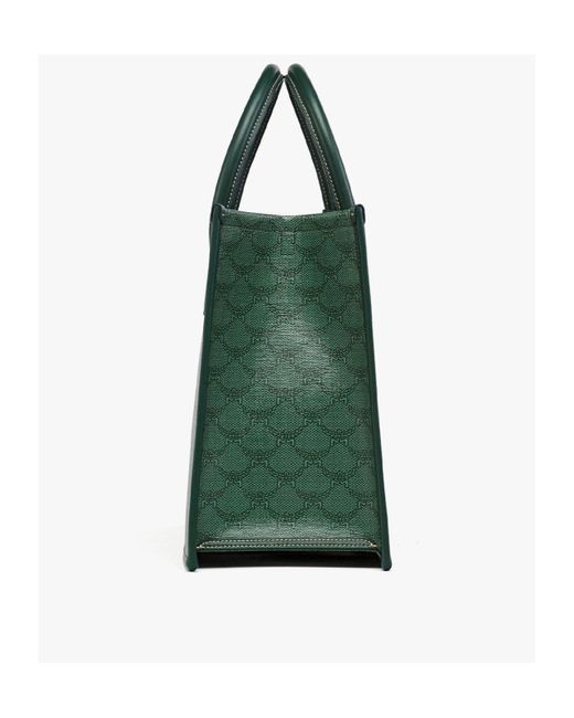 MCM Himmel Loretos Medium Shoulder Bag in Green | Lyst