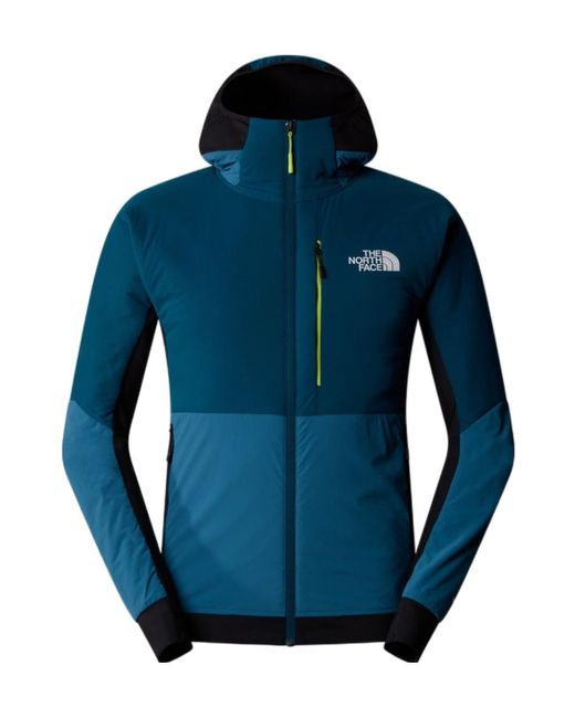 The North Face Bintal Hybrid Ventrix Hooded Jacket in Blue for Men | Lyst