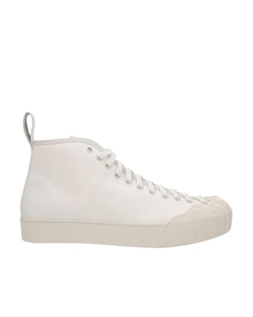 Sunnei Logo Sports Shoes in White for Men | Lyst