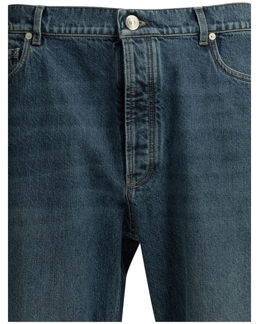 Brunello Cucinelli Belt Loop Jeans in Blue for Men | Lyst UK