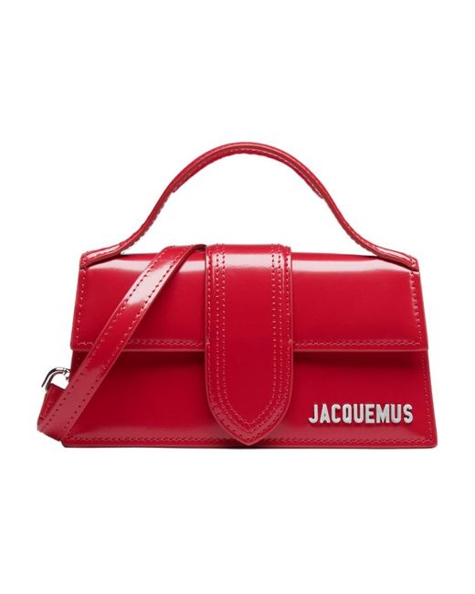 Jacquemus Le Bambino Small Flap Bag in Red | Lyst