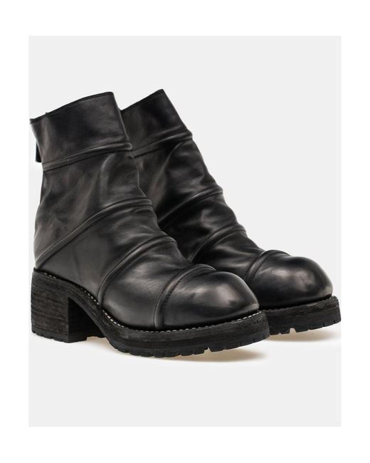 Guidi R22V Round-Headed Boots in Black | Lyst