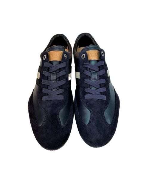 Bally Logo Casual Sneakers in Blue for Men | Lyst