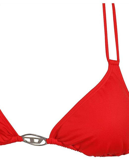 DIESEL Delta Bikini in Red | Lyst