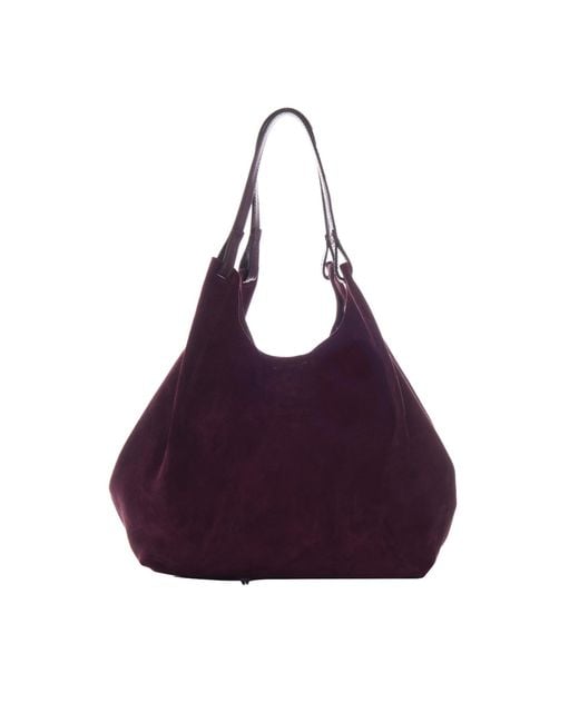 Gianni Chiarini Double-Handled Shoulder Bag in Purple | Lyst UK