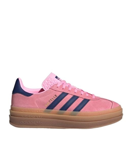 adidas Gazelle Bold ' Glow' Sneakers in Pink | Lyst