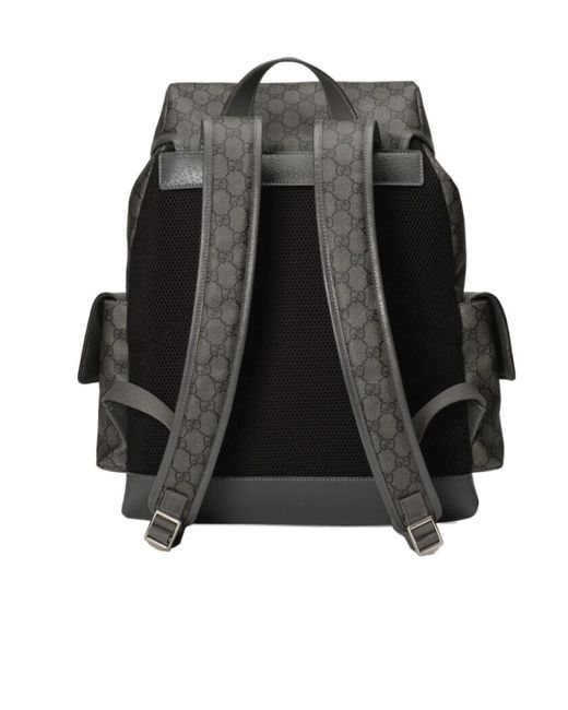 Gucci Medium Ophidia Backpack in Gray for Men | Lyst