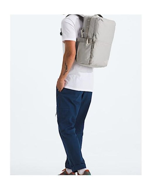 The North Face 'Base Camp Voyager' Backpack in Gray for Men | Lyst